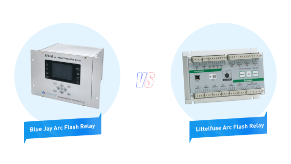 What is the difference between Blue Jay and Littelfuse Arc Flash Relay? - Blue Jay