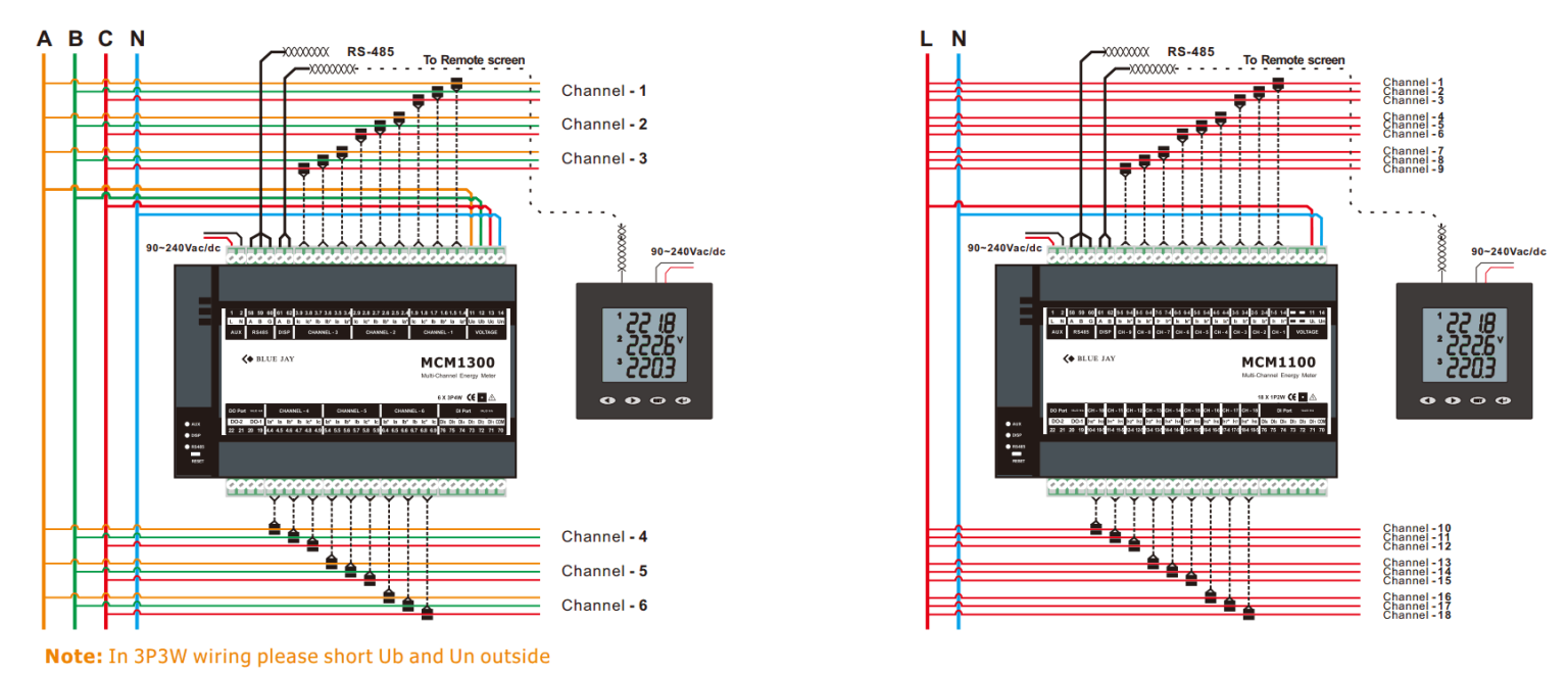 Energy Meter Wiring Diagram - Blue Jay