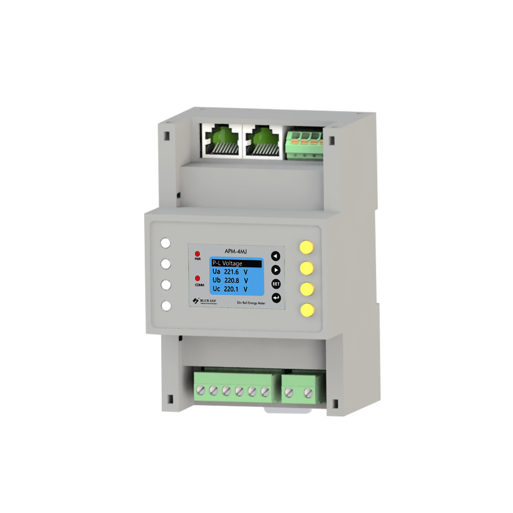 APM-4MJ One-channel AC multi-function power meter - Blue Jay