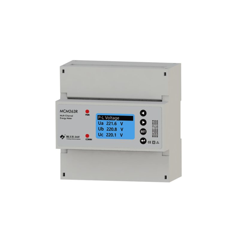 MCM263R 6-Channel AC multi-channel energy meter - Blue Jay
