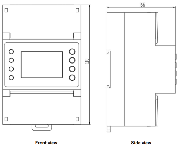 BIM-CH1 Insulation Monitoring Device for AC DC systems- Blue Jay