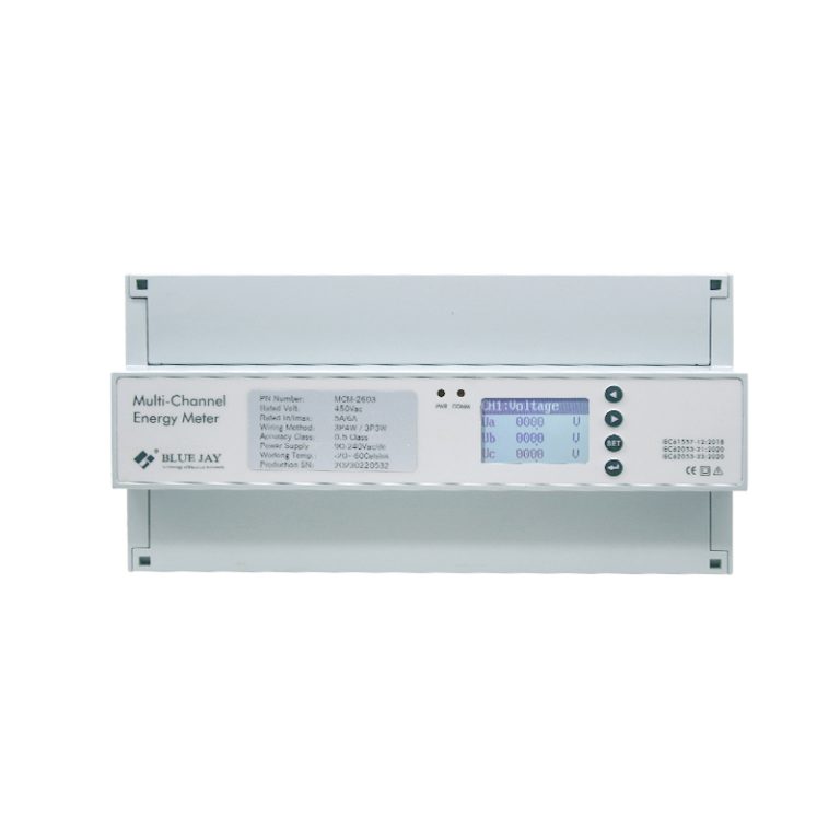 MCM2600 Multi Channel Power Meter Manufacturer - Blue Jay